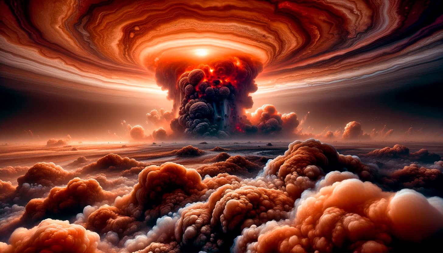 Qué pasaría si cayeras en la Gran Mancha Roja de Júpiter